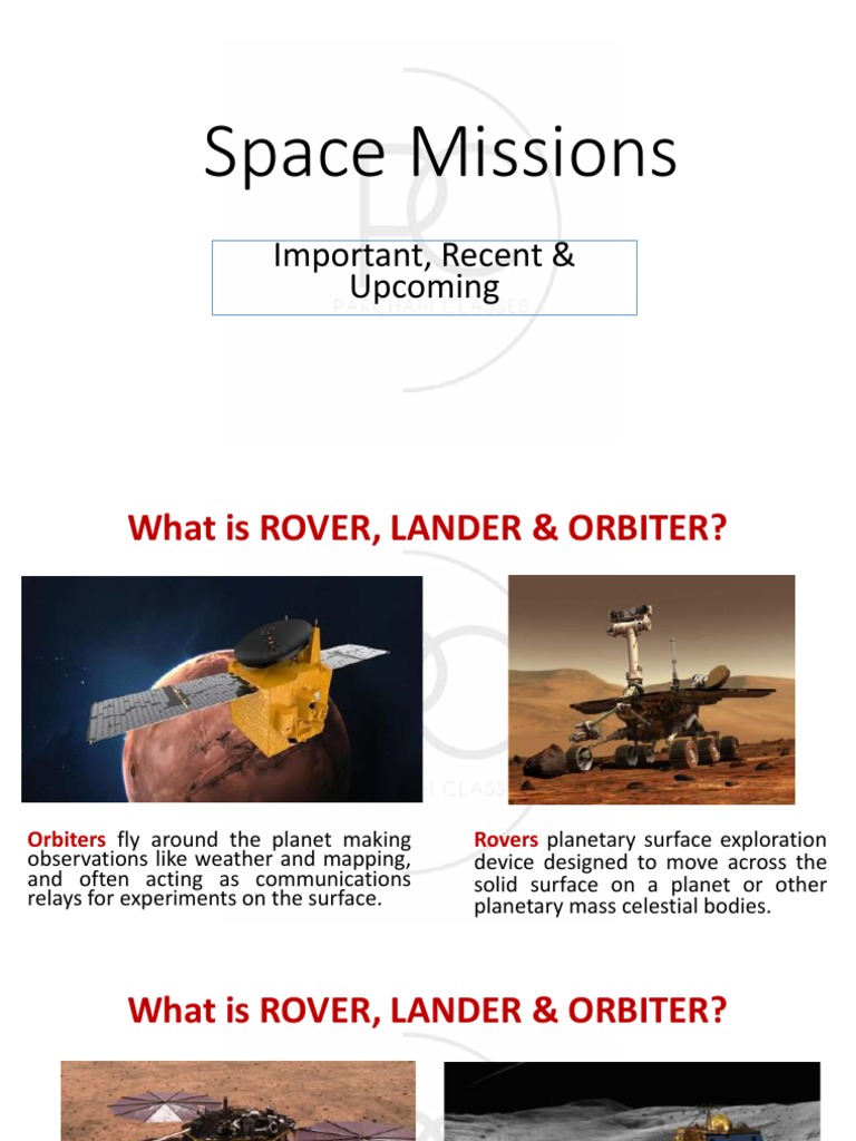 Overview of Key Space Missions 2024 | PDF | Space X Dragon | Space X