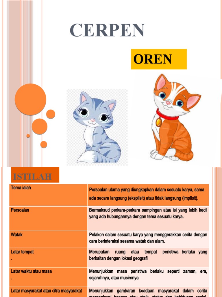 Cerpen Oren | PDF | Seni & Disiplin Bahasa | Fiksi Umum