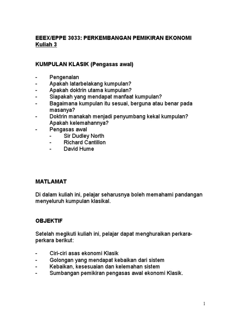 EPPE3033 K 3 | PDF | Pengelolaan Keuangan & Uang | Ilmu Sosial