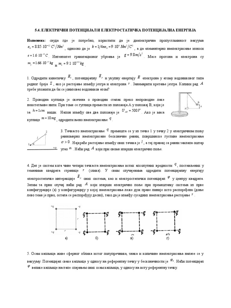 Elektrostatika 4 | PDF