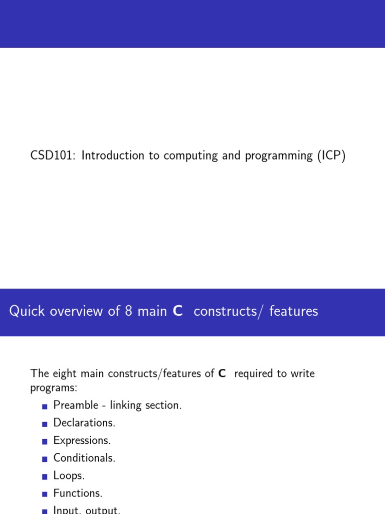 Cs C Lab Pdf Computer Programming Computer Science