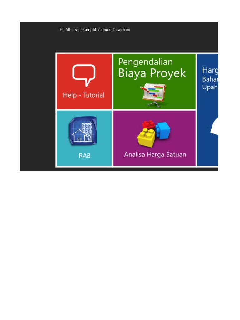 Master RAB Ruko Gambesi | PDF