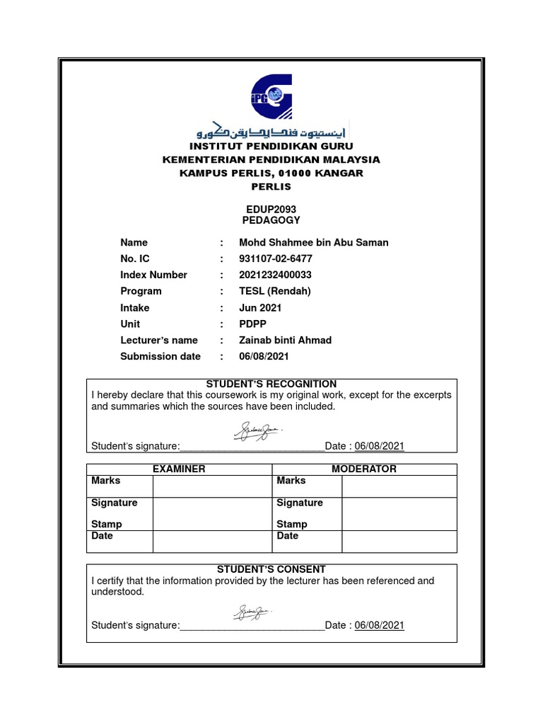 Microteaching Report | PDF | Teachers | Lesson Plan
