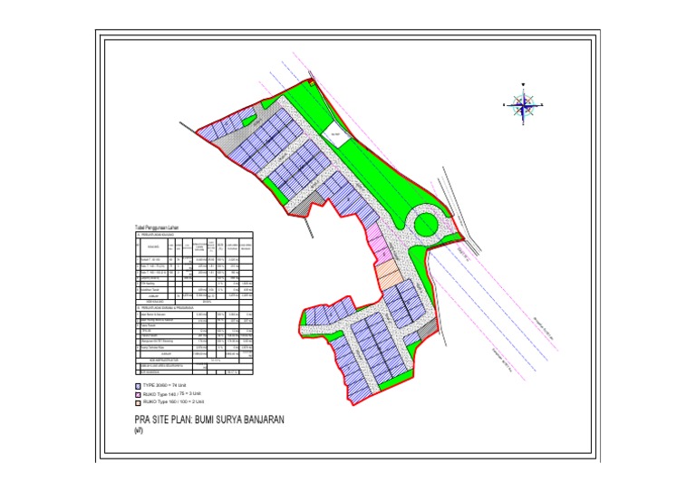 v7 Pra Siteplan Sindangpanon | PDF