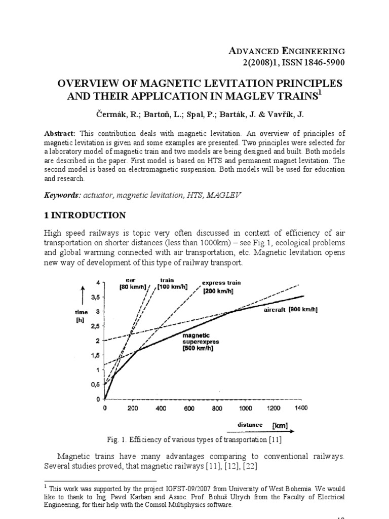 Magnetic Trolley For Industrial Use | PDF | Superconductivity | Inductor