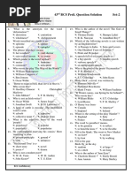 46th BCS Preli. Question & Solution (200 N.) | PDF | Adjective ...