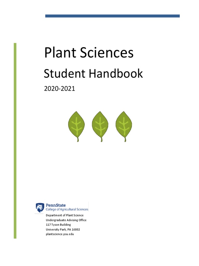Plant Sciences: Student Handbook | PDF | Agriculture | Agroecology