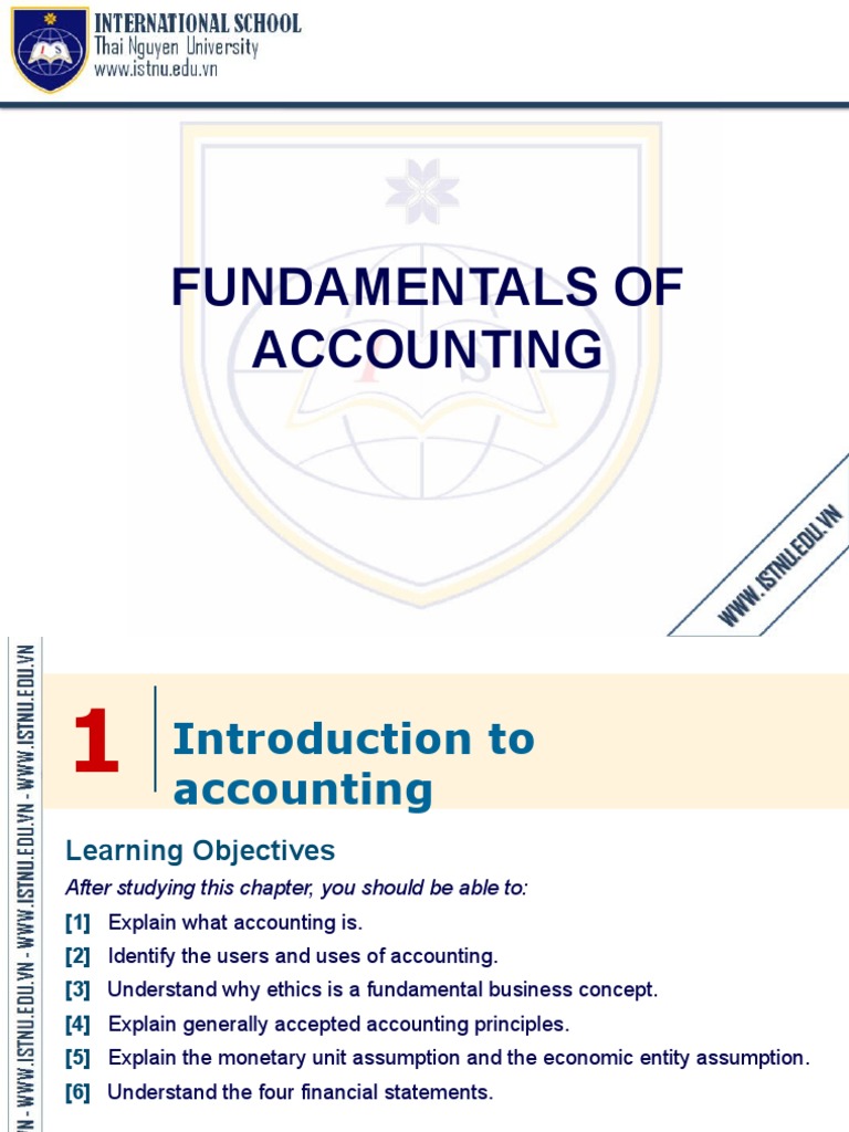Fundamentals of Accounting | PDF | Accounting | Financial Statement