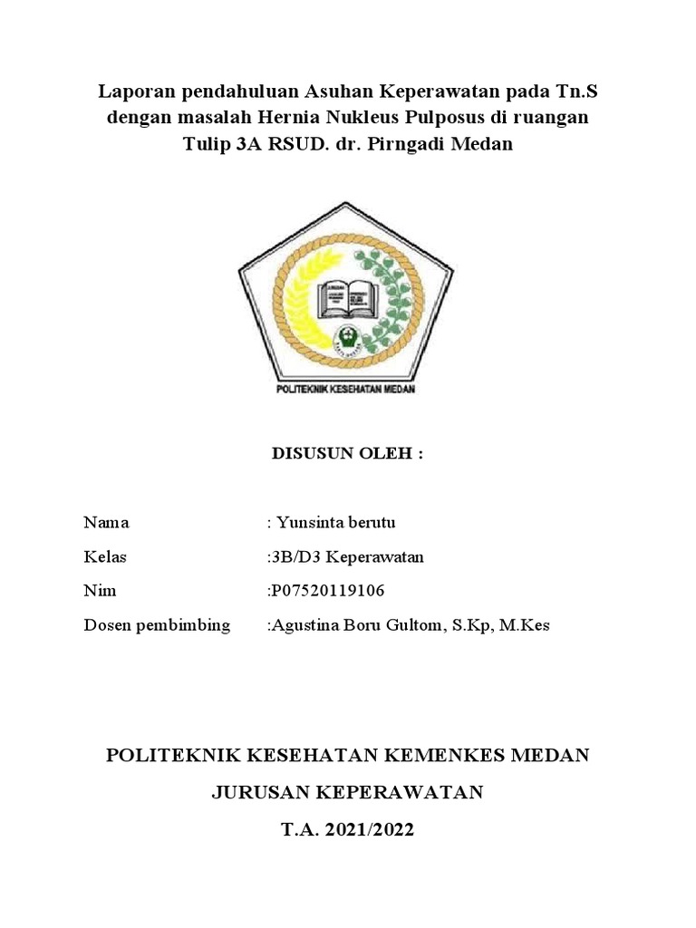 LP & Askep HNP - Yunsinta | PDF