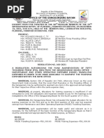 Resolution No. 01-BDC Resolution For Realignment | PDF | Philippines ...