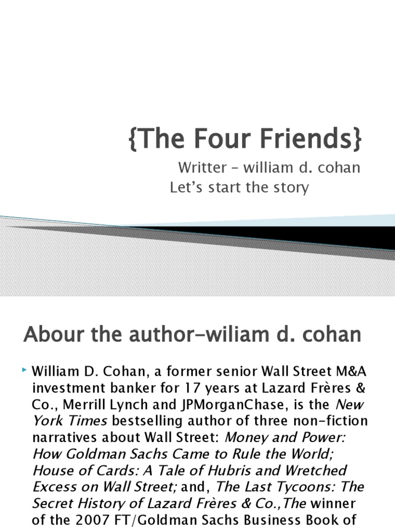Story (The Four Friends) | PDF