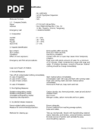 MSDS Cocopeat Cocofiber | PDF | Coconut | Occupational Safety And Health