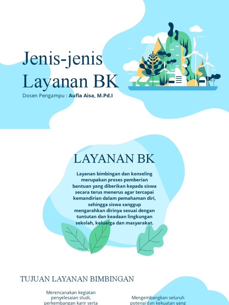 Jenis-Jenis Layanan BK | PDF