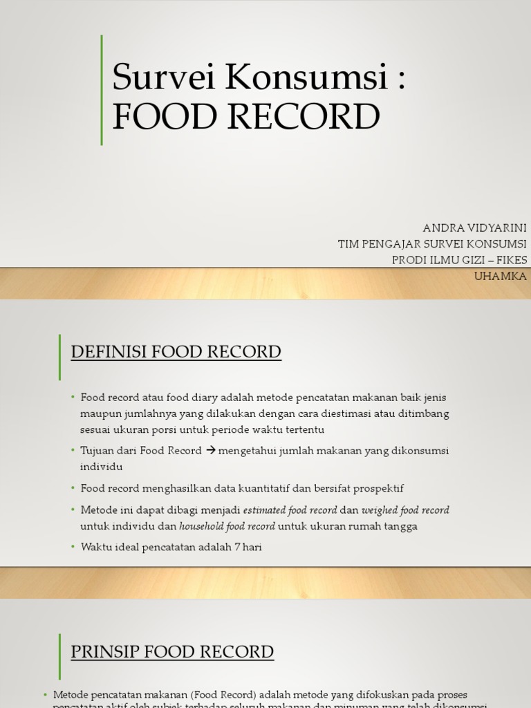 K-9 Food Record | PDF