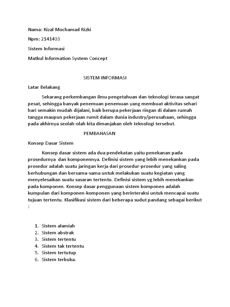 Rizal Mochamad Rizki - 2141433 | PDF