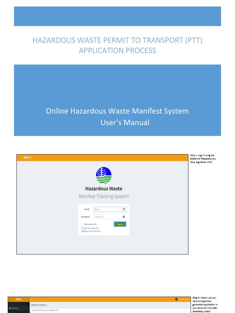 PTT Application Process Guide | PDF | Screenshot | Cyberspace