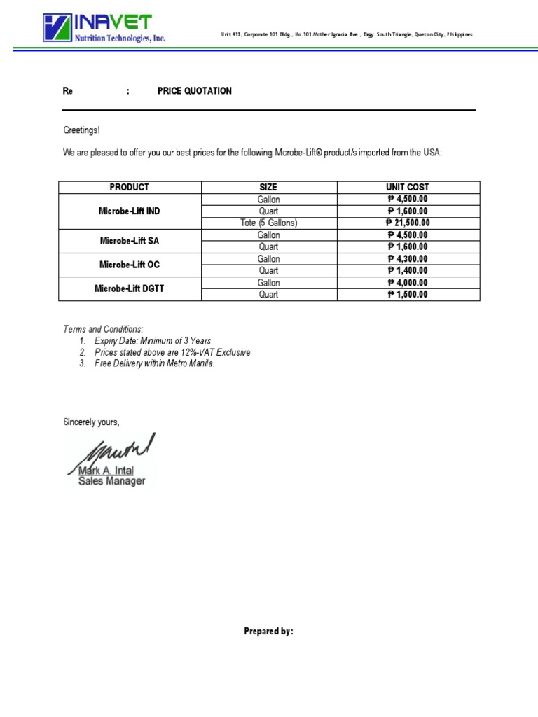 Price List 2021 | PDF