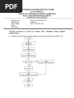 Soal UAS Algoritma dan Pemrograman UT | PDF