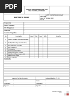 Electrical Panel Inspection Checklist Free Template | PDF