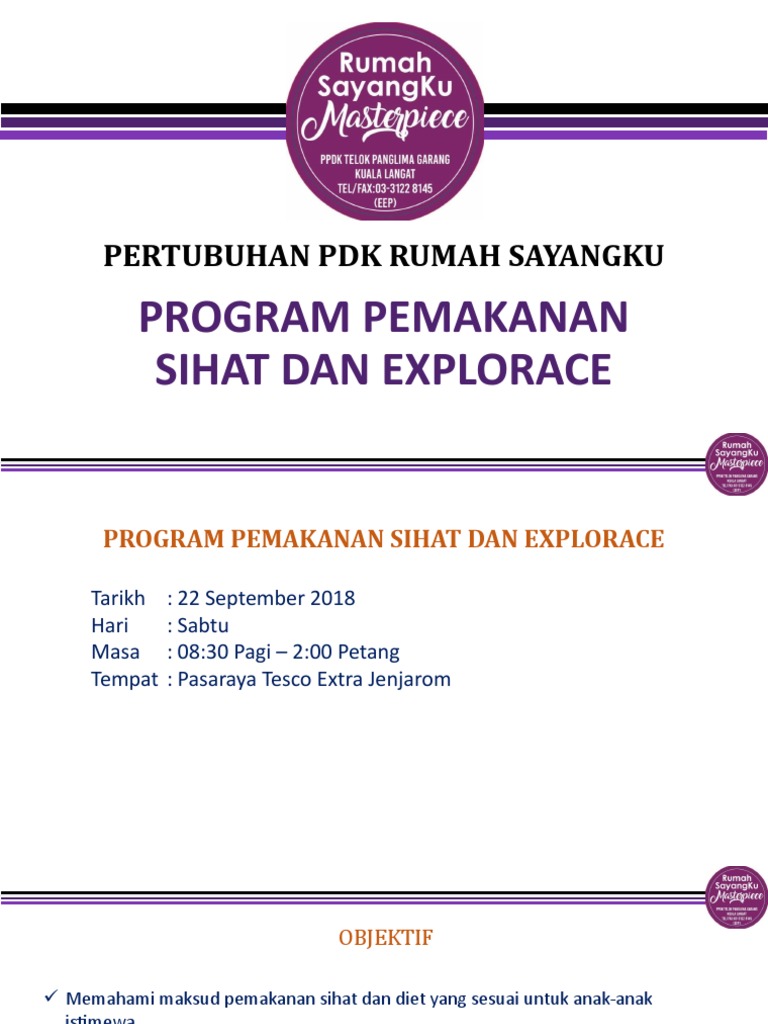 Briefing Program Explorace | PDF | Karier & Perkembangan | Memasak ...