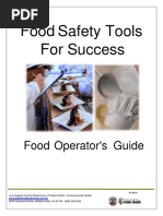 FSSAI Audit Checklist | PDF | Audit | Food Safety