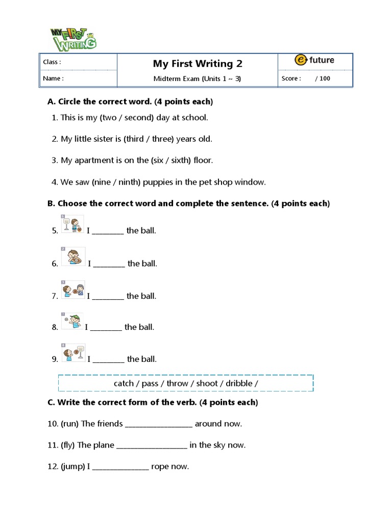 My First Writing 2 Midterm and Final | PDF