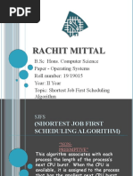 Shortest Remaining Time First (Preemptive SJF) Scheduling Algorithm ...