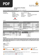 HDFC Life Premium Payment Receipt | PDF | Life Insurance | Insurance