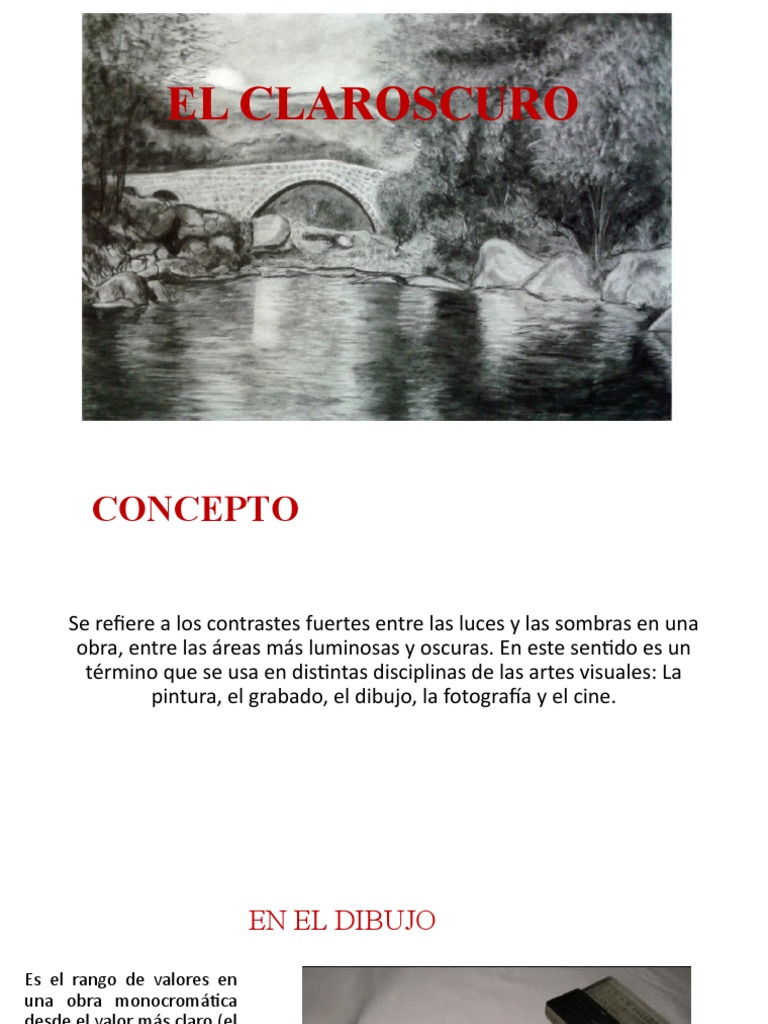 Concepto y Zonas del Claroscuro | PDF