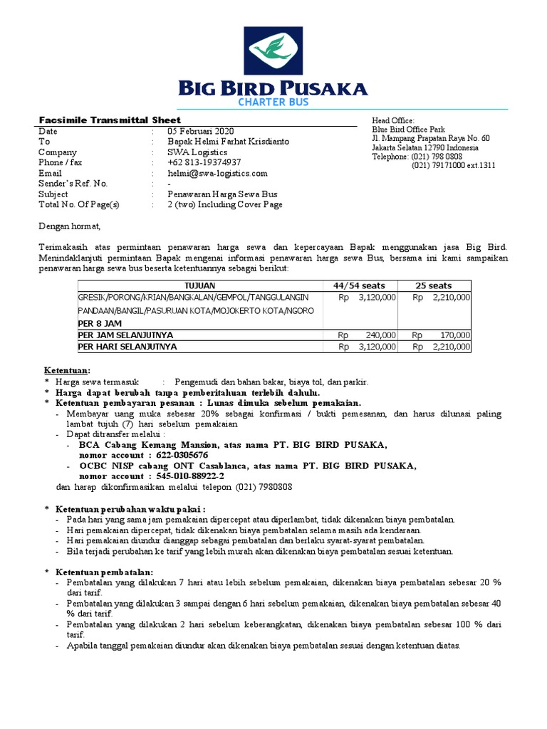 Quotation Cobra Gold | PDF