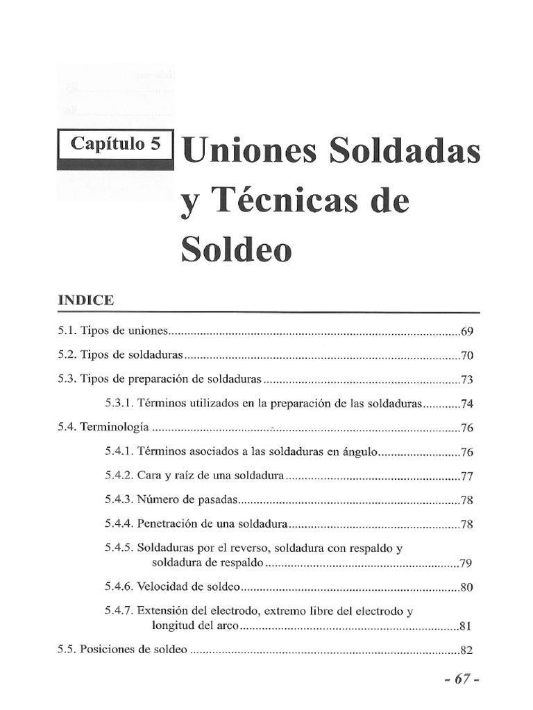 Uniones Soldadas y Técnicas de Soldeo | PDF