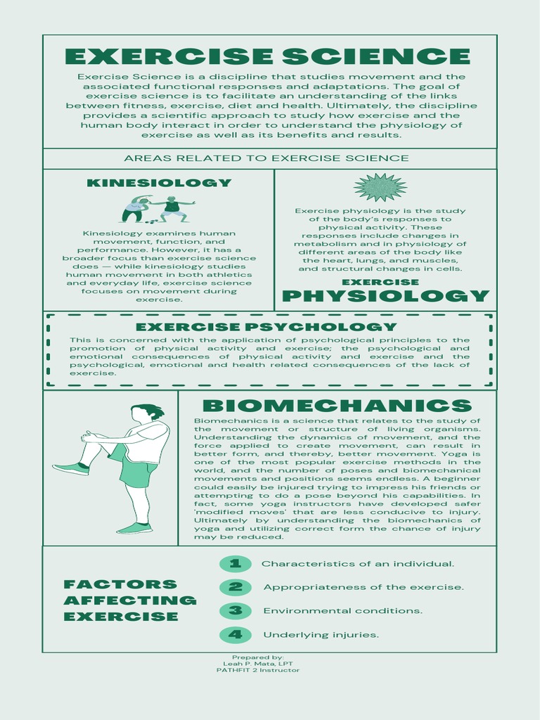 Exercise Science | PDF | Science | Biomechanics