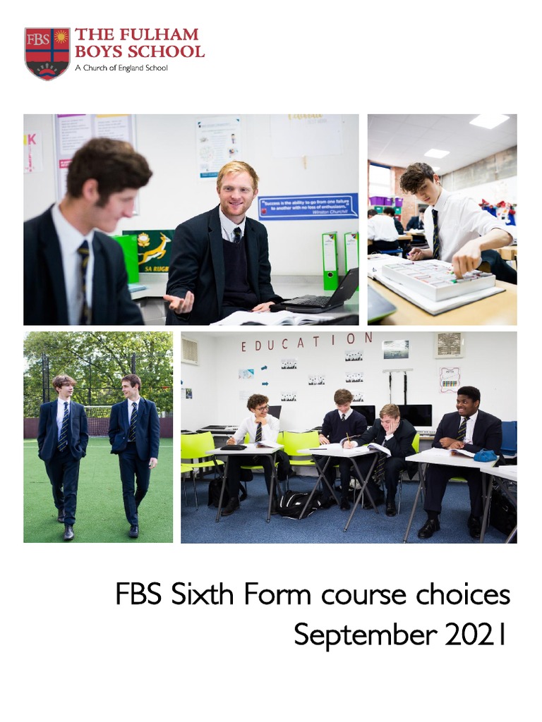 Sixth Form Courses Booklet - September 2021 | PDF | Computer Science ...