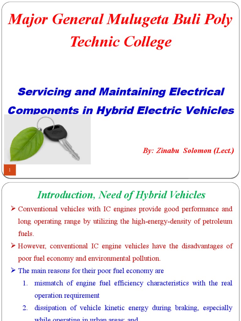 Hybrid | PDF | Electric Vehicle | Hybrid Electric Vehicle