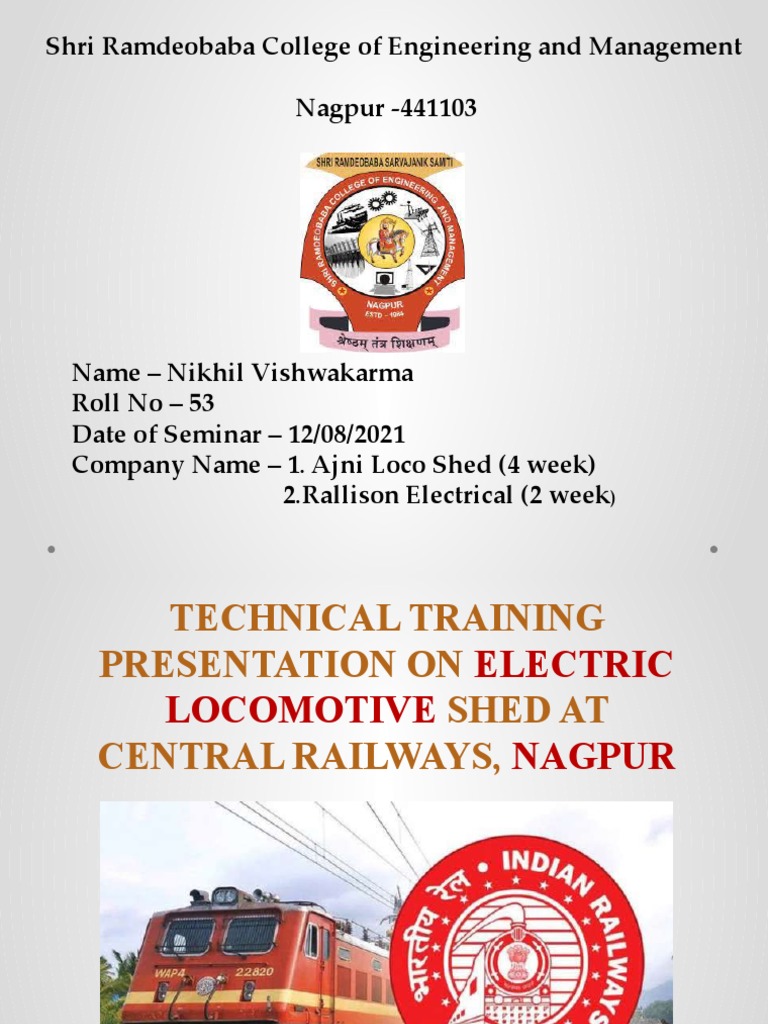 53 Nikhil Inter | PDF | Locomotives | Rectifier