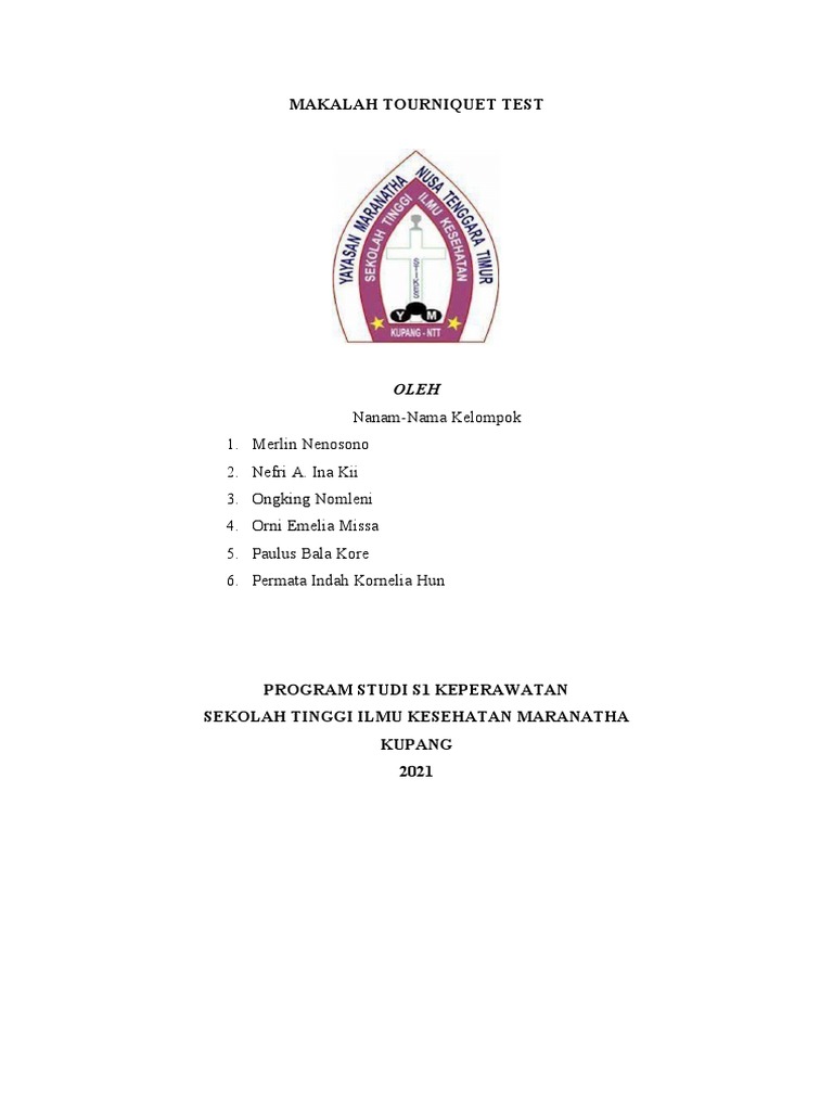 Uji Tourniquet untuk Diagnosa DBD | PDF