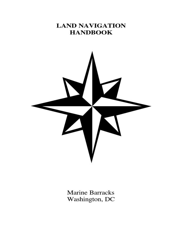 Land Navigation Handbook Guide | PDF | Compass | Contour Line