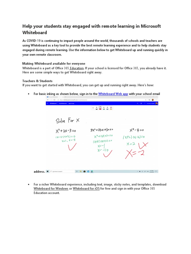 Help Your Students Stay Engaged With Remote Learning in Microsoft ...