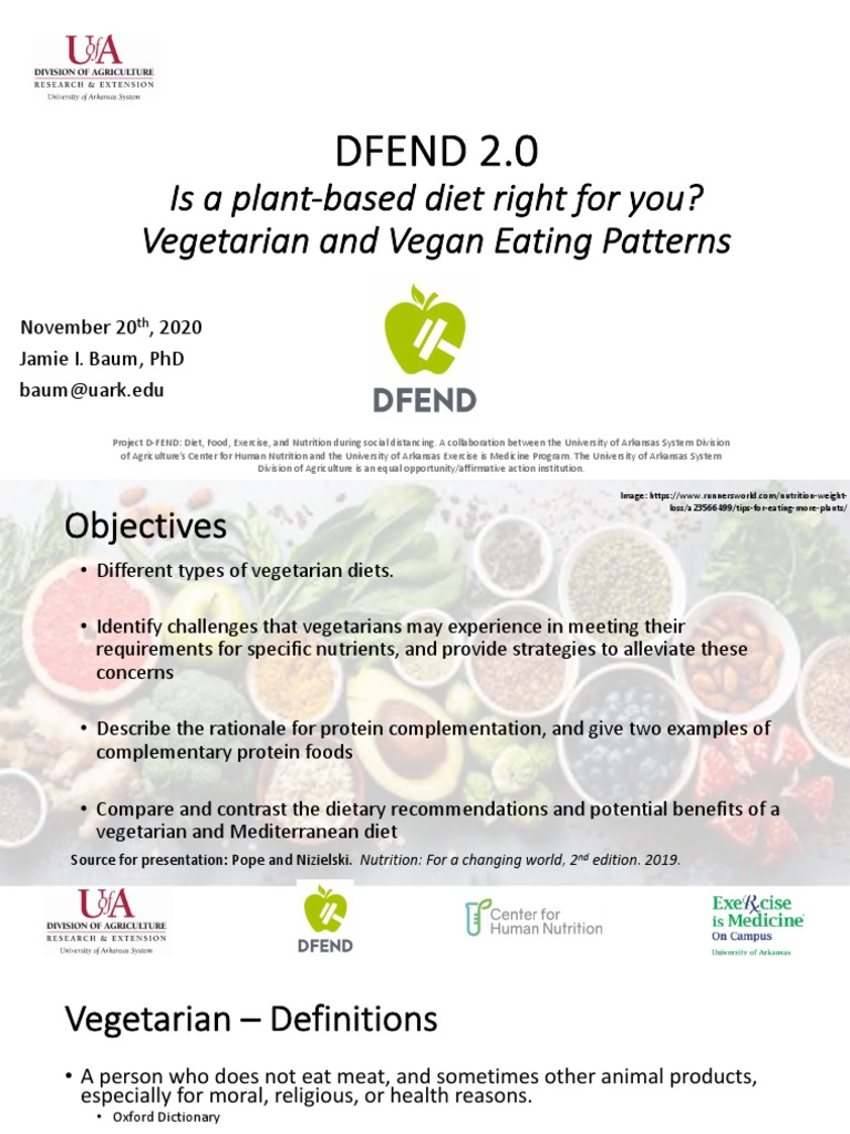 Plant-Based Diets: Benefits & Tips | PDF | Vegetarianism | Foods