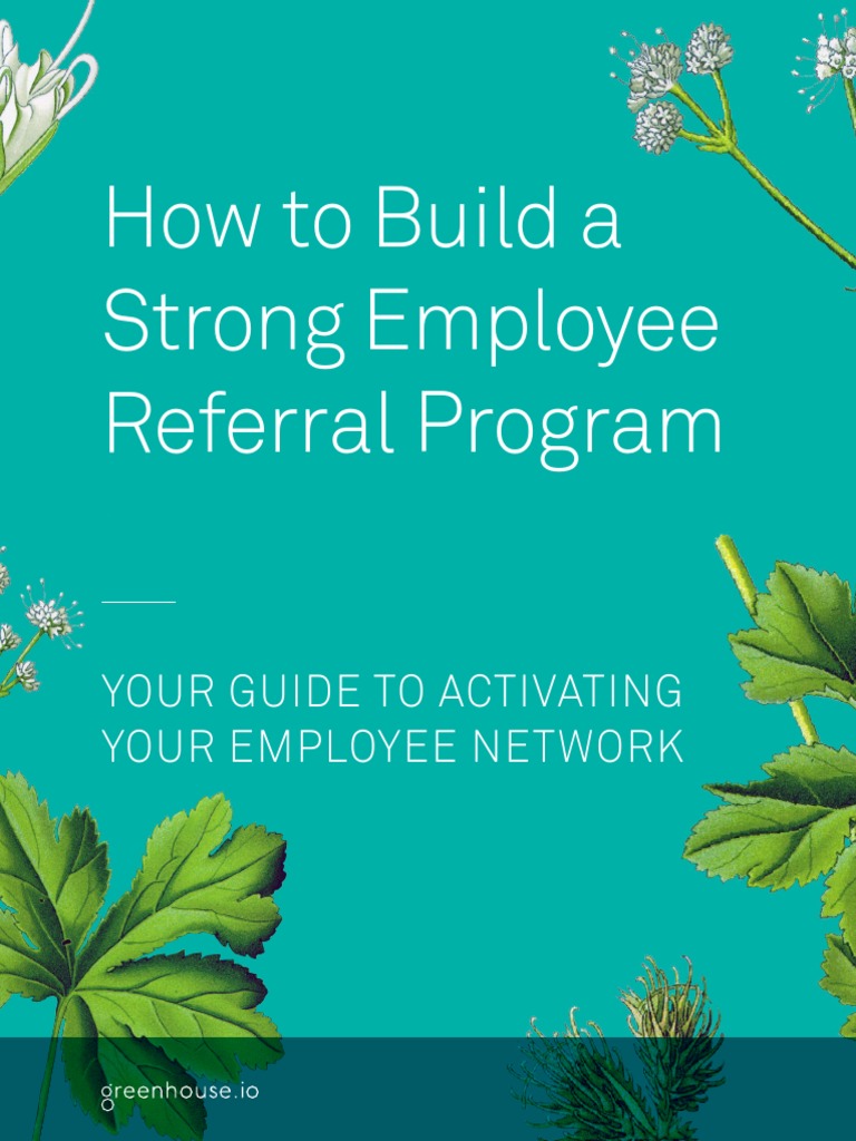 Referral Book | PDF | Recruitment | Employee Retention
