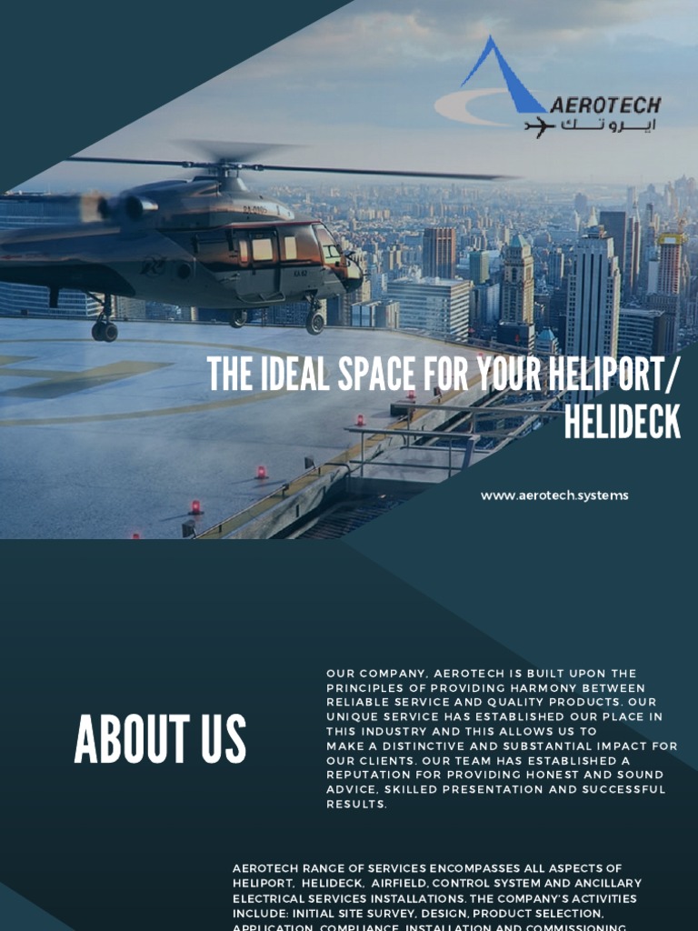 The ideal space for your heliport/helideck | PDF | Airport | Transport