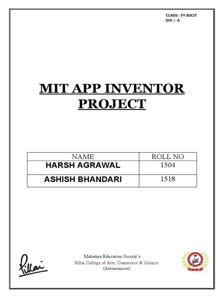 Certificate of Completion for an MIT App Inventor Project on Developing a Multilingual ...
