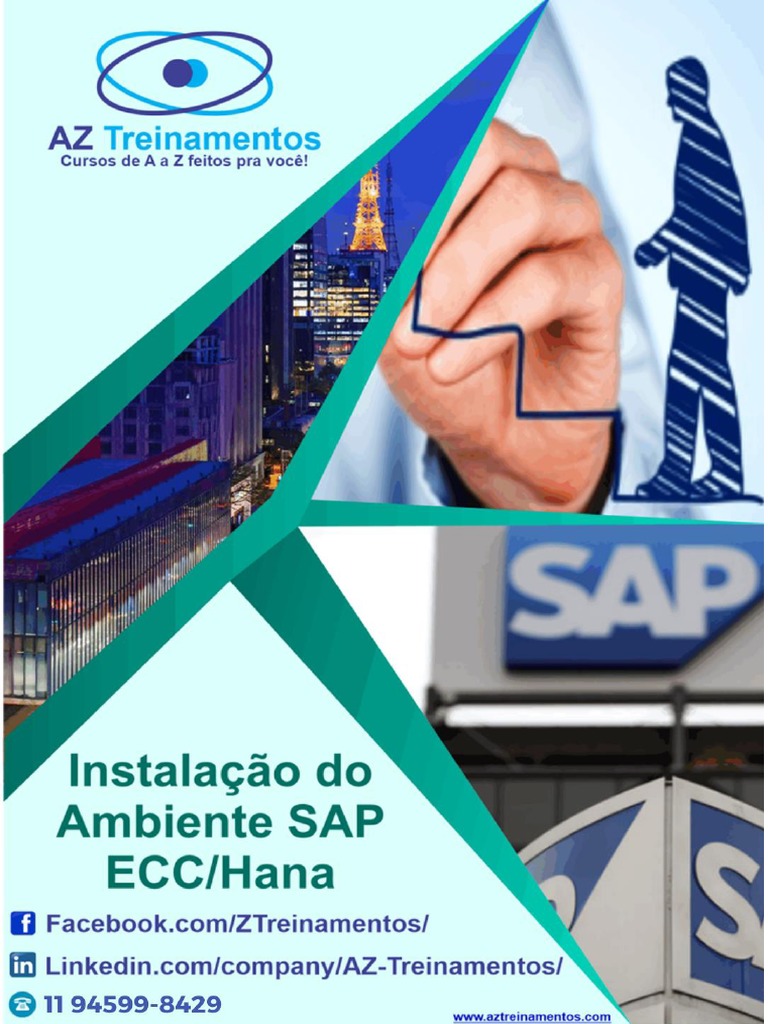 Tutorial Instalalção SAP GUI | PDF | Vírus de computador | Ciberespaço