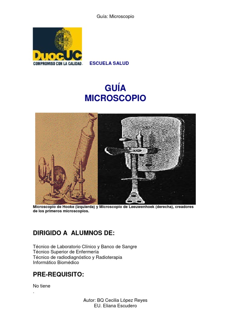 El Microscopio | PDF
