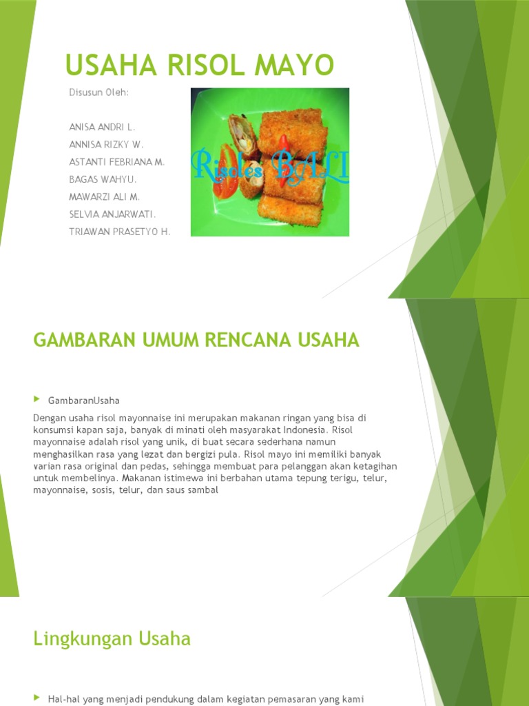 Usaha Risol Mayo | PDF