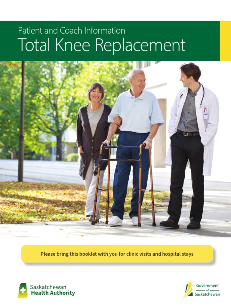 Knee Replacement Booklet | Download Free PDF | Anesthesia | Surgery
