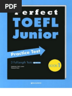 TOEFL Primary Step 1 Practice Test | PDF | Test Of English As A Foreign ...