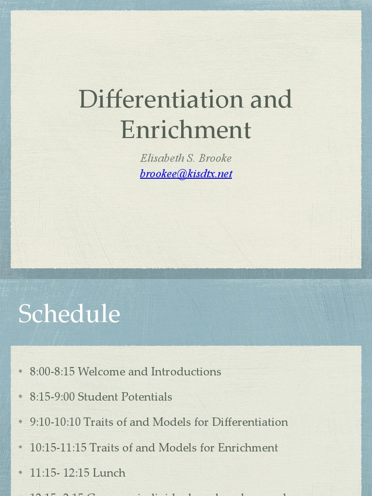 Frank Williams Model in Gifted Education | PDF | Curriculum | Teachers