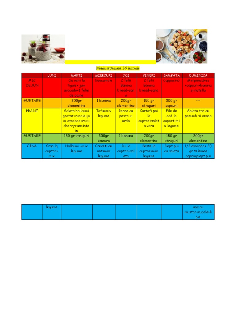 Luni Marti Miercuri JOI Vineri Sambata Duminica | PDF