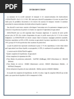 Rapport de stage chez Sonatrach TRC | PDF | Gaz naturel | Transport